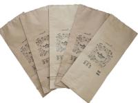 China 50kg 60gsm Moistureproof Pasted Valve Multiwall Lawn Paper Bags for sale