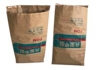 China Recycled Moistureproof Pasted Valve Multiwall Paper Bags Pinch Bottom for sale