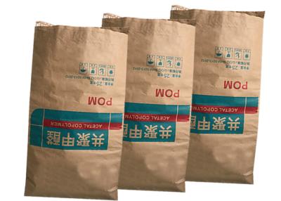 China 10kg 20kg Sewn Open Mouth Multiwall Paper Bags Flexo Print for sale