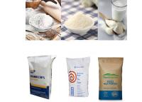 China Recyclable 3 Layer Multiwall Kraft Paper Bags Pet Feed Rice Flour Sugar Bag for sale