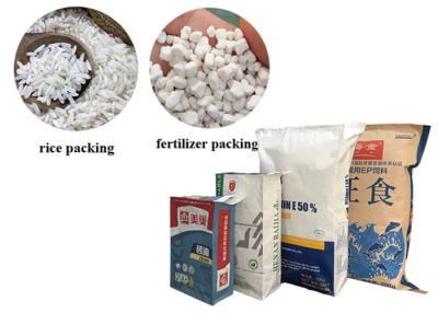 China Eco- Friendly Recycled Multiwall Kraft Paper Bag Food Grade Wheat Flour Paper Bag for sale