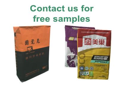 China Building Material Package Valve Paper Bags Polypropylene Bags for sale
