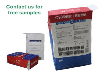 China 10kg 15kg Packaging Paper Bag Packaging Sack For Food Material Industrial Building Use for sale