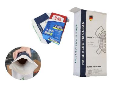 China Logo Custom Printing Food Material Tea Powder Multiwall Paper Bags With PE Film Or Liner for sale