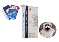 China Customized Logo 25 KG Paper Valve Packing Sack For Tile Adhesive General Packaging for sale