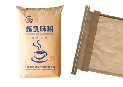 China Sewn Open Mouth Multiwall Paper Bag Flow Sterility Separated Pe Film Industrial for sale