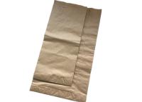 China Customized Logo Industrial Paper Bags Heat Seal / Self Adhesive Closure for sale