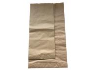 China Printed Strong Self Seal Kraft Paper Bag Multiwall Open Mouth Pinch Bottom Flexo Printing for sale