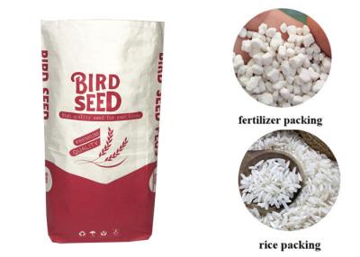 China Customized Multiwall Kraft Paper Bags Powder Food Ingredients Used for sale
