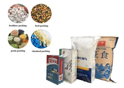 China Customized Natural Brown Kraft Paper Packaging Bags Flexo print for sale