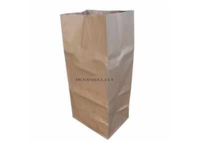 China Paper Lawn And Refuse Multiwall Kraft Lawn Bags for sale
