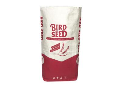 China Flexo Print Kraft Paper Bag 20kg 25kg For Skim Milk Powder for sale