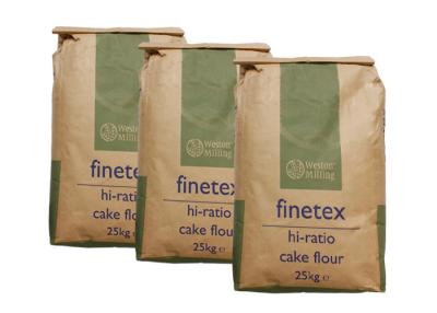 China 1-4 Ply Multi Wall Paper Sacks For Bread Wheat Flour Packaging for sale