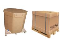 China 220l 1000l Paper Liquid Package IBC Tank Container With Valve for sale