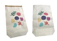 China Packaging Industrial Paper Bags 20KG 25kg For Pigeon Poultry Fish Feed Seed for sale