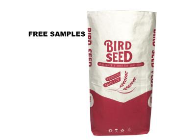 China Wheat Flour Multiwall Kraft Paper Sack 25 Kg Milk Powder Packaging for sale