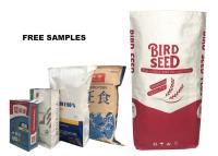 China 5kg 10kg 15kg 20kg 20LB 2 Layers Or 3 Ply Multi Wall Paper Sacks For Flour Packaging for sale