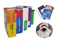 China 15kg Custom Printed Multiwall Kraft Paper Bag Valve Sack For Cement Paper Pack for sale