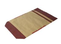 China Customization 3 Layers Heat Sealed Paper Bags Trapezoid Pocket Opening for sale