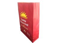 China Charcoal Multiwall Kraft Paper Bags Multiple Layer Custom Logo Size for sale