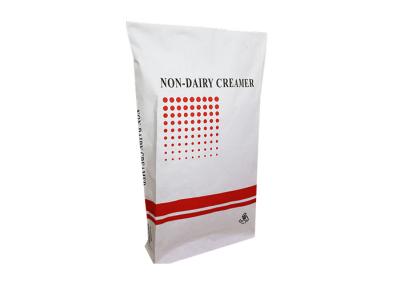 China Milk Powder Multiwall Kraft Paper Bags Square Bottom Food Grade White Brown for sale