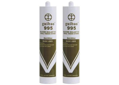China Total Vision System Silicone Weatherproofing Sealant / Acetoxy Silicone Sealant for sale