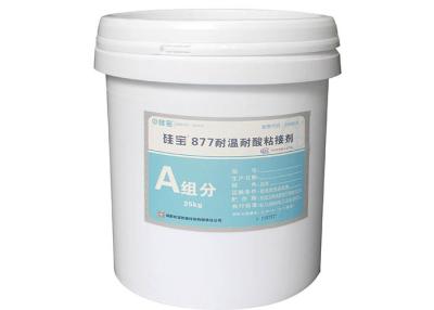China Black Chimney Anti Corrosion Coating / Acid and Heat Resistant Adhesive for sale