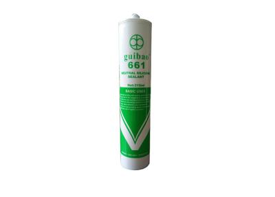 China One Part Industrial Silicone Sealant / Neutral Auto Light Watertight Silicone Sealant for sale