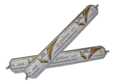 China Black or Grey Silicone Sealant for Concrete Joints Low Modulus Class 50 for sale