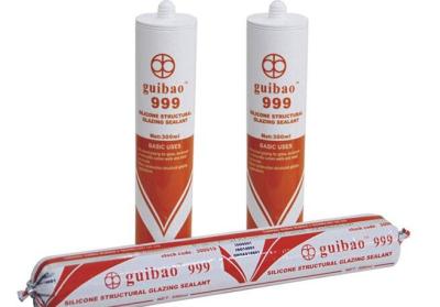 China Structural Glazing Curtain Wall Silicone Sealant One Part 300ml for sale