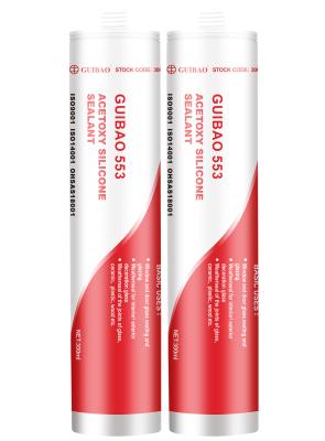 China One Part Acetoxy Cure Silicone Sealant For General Purpose Applications for sale