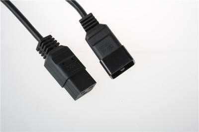 China Custom Extension Cord European Plug For Desktop Computer, HDTV, LED-Lit Monitor for sale