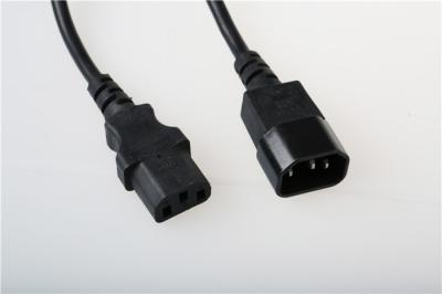 China Safe And Reliable European Power Cord Custom Length Reinforced Stress Point for sale