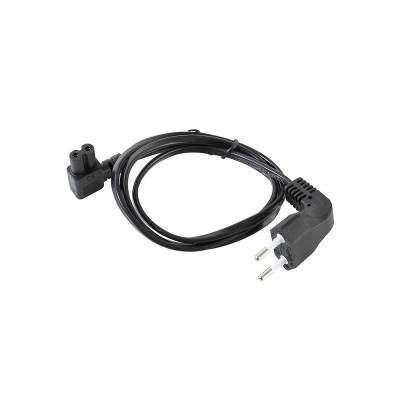 China PC / Monitor European Power Cord PVC Material Custom Length For Electronic Devices for sale