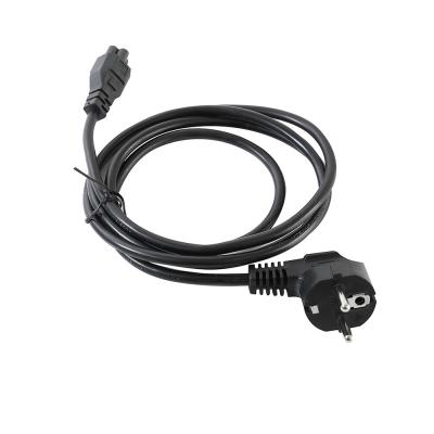 China Compact European Power Cable , Eu Power Cable Work With Most PCs Monitors for sale
