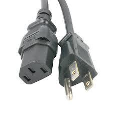 China Home Application North American Power Cord 3*18AWG,3*16AWG, 3*20AWG for sale