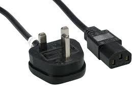 China AC British Power Cable , Uk Type Power Cord For Consumer Electronics for sale