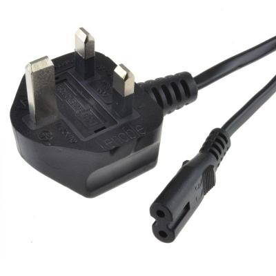 China Fully Molded UK Power Cord No Electricity Leakage For Consumer Electronics for sale