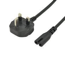 China High Mechanical Life UK Power Cord With High Temperature Resistance for sale