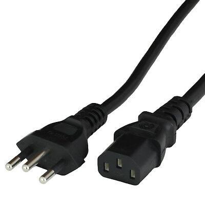 China Brazil C13 12v Extension Cord PVC Jacket Material With Long Lifespan for sale