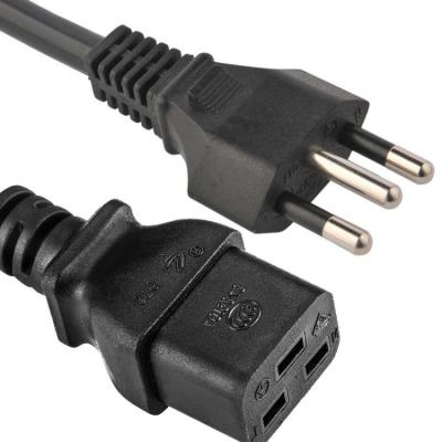 China Brazil Style Appliance Extension Cord , Air Conditioner Extension Cord for sale