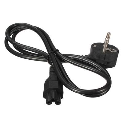 China Black Power Cable European Standard , Euro Extension Cord 3*1.5mm Square C19 C20 for sale