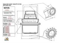 China E320GC Excavator Travel Gearbox 320KG for CAT 320GC Heavy Duty for sale