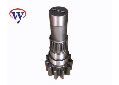 China E70B Excavator Swing Drive Pinion Shaft - 24 Gear Final Drive Component with Cast Iron Construction for sale