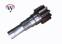 China E70B Excavator Swing Drive Pinion Shaft - 24 Gear Final Drive Component with Cast Iron Construction for sale