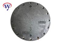 China HD1430 HD1250-7 Final Drive Cover 619-87724002 with 16 Holes for GM35VA Pump - Cast Iron Construction for sale