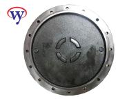China HD1250 Final Drive Cover 16 Holes 322mm OD Cast Iron Gearbox Cover for Kato Excavators for sale