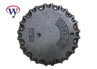 China PC120-5 Final Drive Cover LZM0314 - 318mm Cast Iron Gearbox Sealing Component with 12 Holes for sale