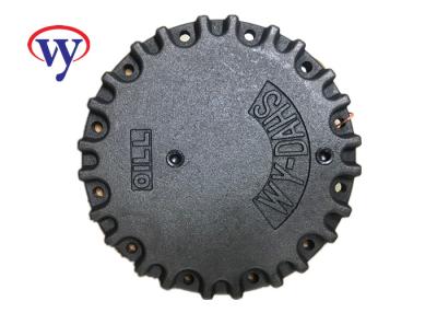 China PC120-5 Final Drive Cover LZM0314 - 318mm Cast Iron Gearbox Sealing Component with 12 Holes for sale