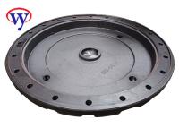 China Hitachi ZX670-3 Final Travel Gearbox Cover 46 kg Cast Iron with 20 Holes Part 0985629 4672724 for sale